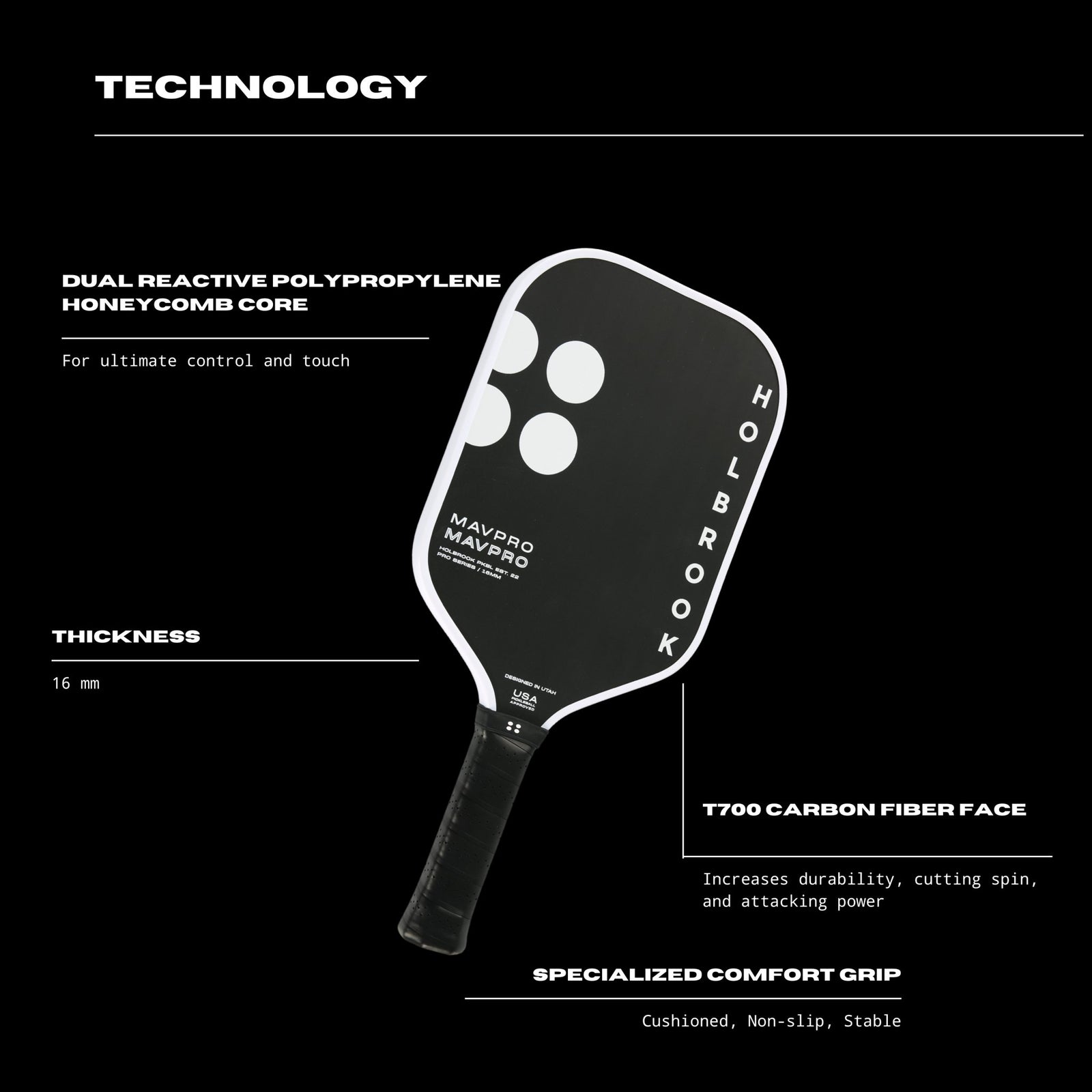 Mav Pro 2.0 Only $99.99 | Top Rated Pickleball Paddle For All Levels