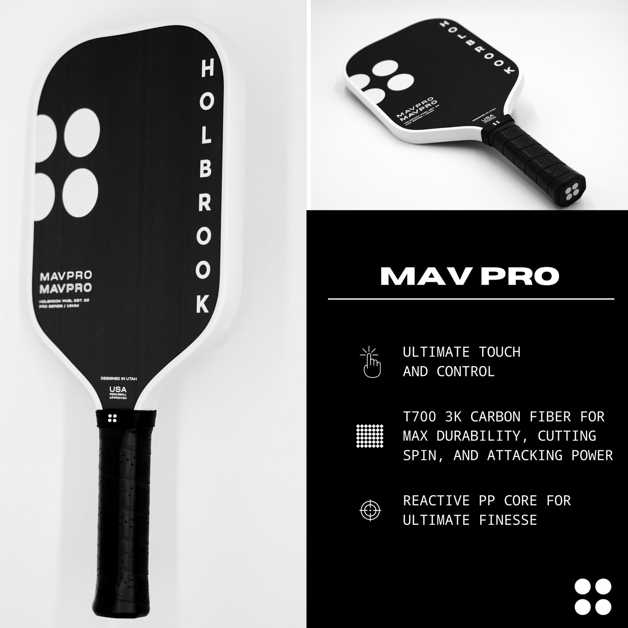 Mav Pro 2.0 Only $99.99 | Top Rated Pickleball Paddle For All Levels